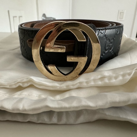 Gucci | Accessories | Gucci Interlocking G Belt Size 95 | Poshmark